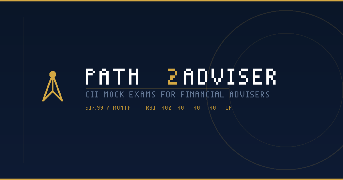 R01 Cheat Sheet — Financial Services, Regulation & Ethics | Path2Adviser